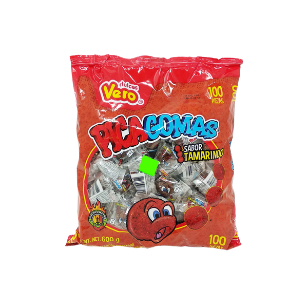 Pica Gomas tamarindo - Vero - 100 piezas – Comercial Zazueta