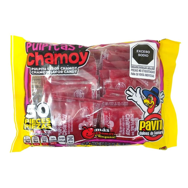 Pulpitas de Chamoy - Pavito - 50 Piezas – Comercial Zazueta